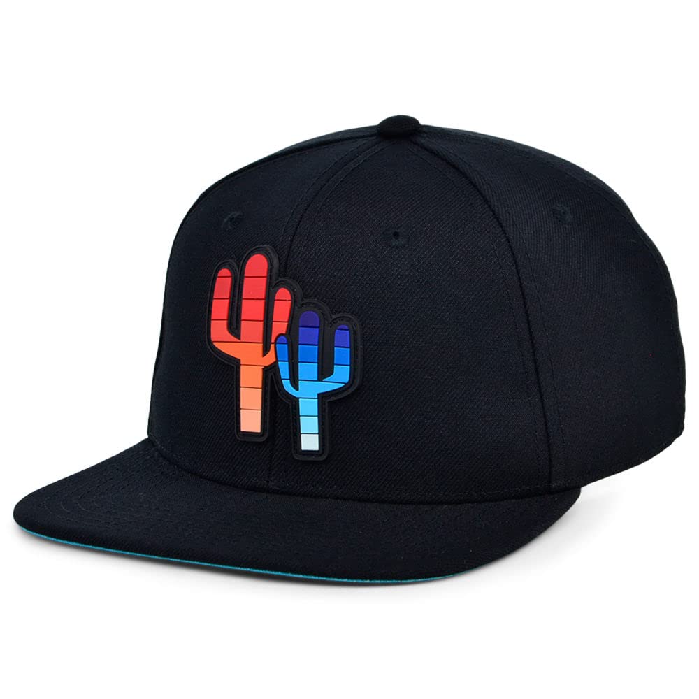 Lids Explore Youth Cactus Adjustable Snapback Hat Black/Blue