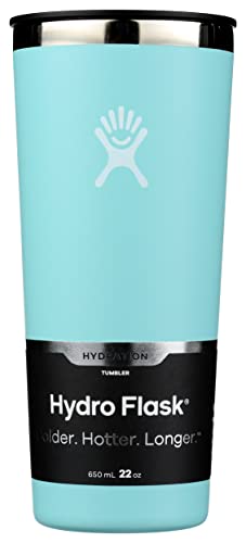 Hydro Flask 22 oz. Tumbler - Stainless Steel, Reusable, Vacuum Insulated with Press-In Lid