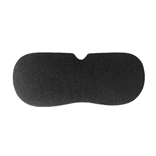 KASCLINO Dust Proof VR Lens Cover Protector for Oculus Quest 2, VR Accessories Anti Scratch Lens Protective Cover Cap, Washable Protective Cover(Black)