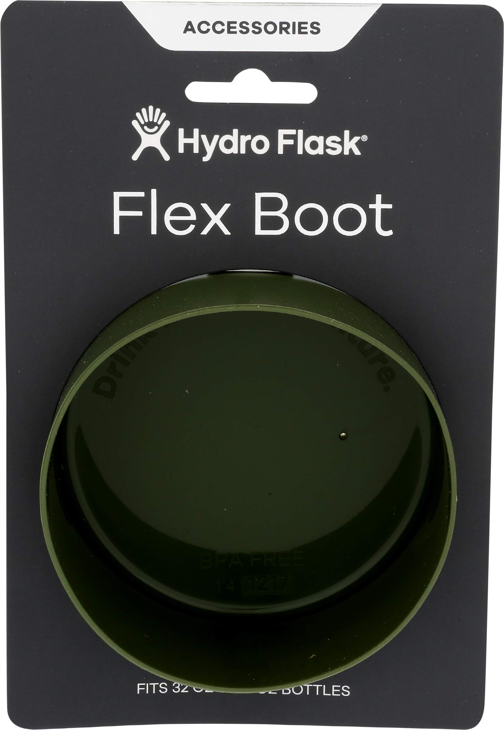 Hydro Flask Bottle Boot Medium Olive, 1 EA