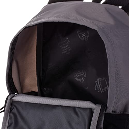 JanSport Off Campus Sling Bag - Convertible Crossbody Backpack to Sling with Water Bottle Pocket, Graphite Grey