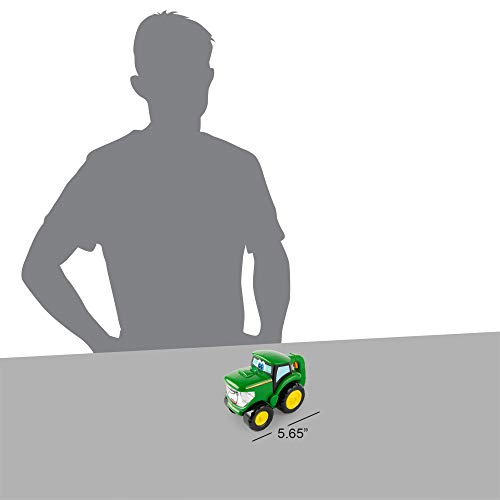 John Deere Johnny Tractor Toy and Flashlight, Ages 18 Months and Up for Unisex Children, Green
