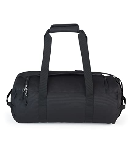 JanSport SuperBreak Away Duffel - Recycled Polyester Travel or Gym Bag, Durable Weekender with Front Utility Pocket & Side Grab Handles, 40L, Black