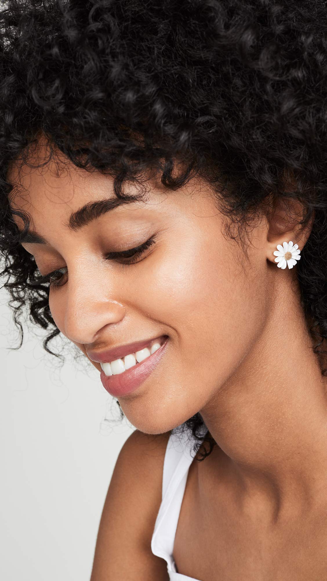 Kate Spade New York Women's Into The Bloom Studs, White, One Size