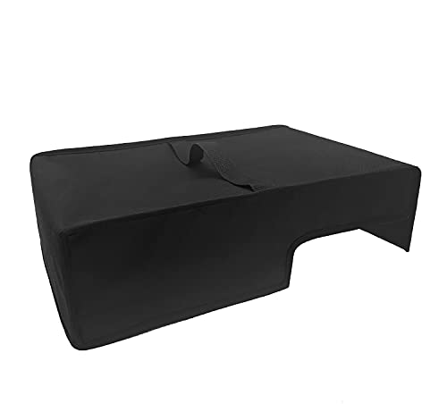 Wanty Black Nylon Dust Cover for PS5, Durable Dust Guard for DualSense 5 Console, Anti Scratch Waterproof Cover Sleeve for Horizontal PlayStation 5 Console