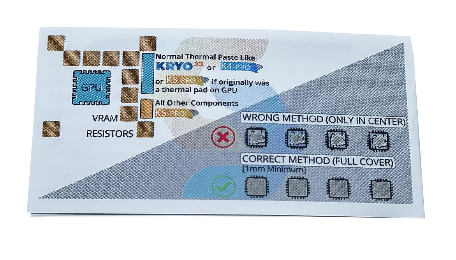 K5 PRO 10g Viscous Thermal Paste for Thermal Pad Replacement Liquid Thermal Pad Putty Compatible with Apple iMac, Asus ROG, Acer Nitro, MSI laptops, RTX 3080, 2080TI, 3090, PS4, Nintendo Switch, Xbox