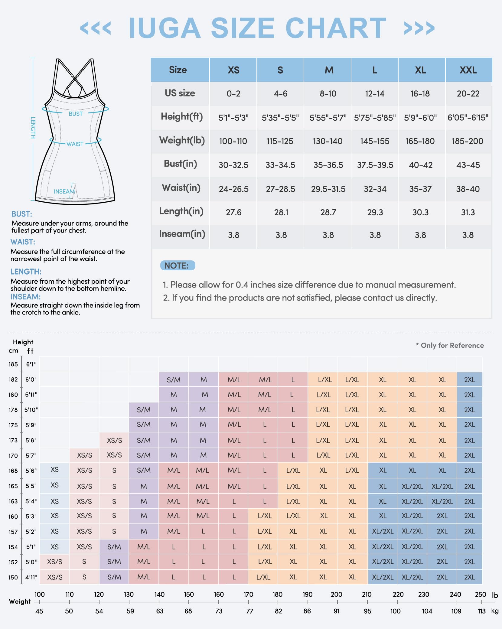 IUGA Tennis Dress for Women Athletic Dress with Built-in Shorts & Bra Womens Workout Golf Exercise Dresses Black