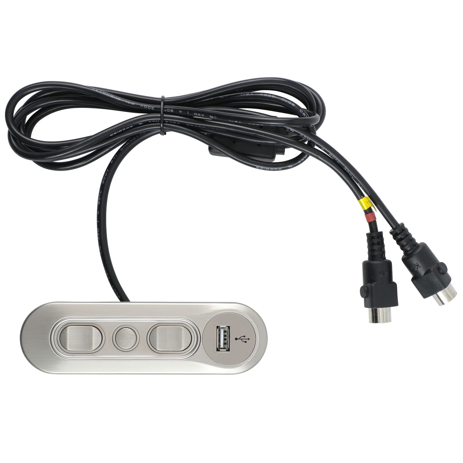 Kaidi Hand Control Handset with 5 Button 5 pin 2 Connection for Dual Moto Lift Chairs Power Recliner Replacement Parts