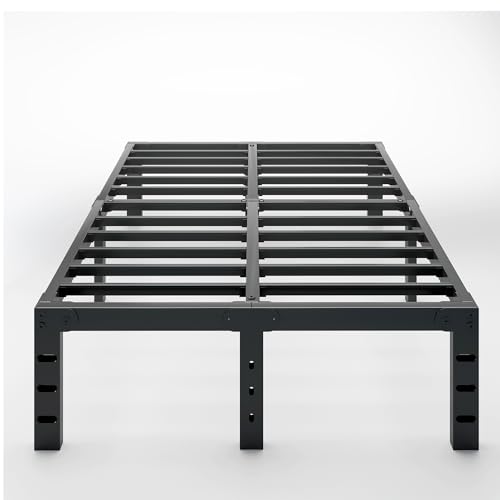 Vengarus Metal Bed Frame California King, Heavy Duty Bed Frames No Box Spring Needed for Mattress Foundation, Noise Free, Easy Assembly