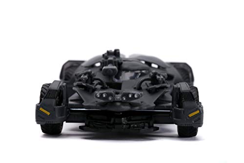 Jada Toys DC Comics Justice League Batman & Batmobile 1:32 Die - Cast Vehicle with Figure,Black