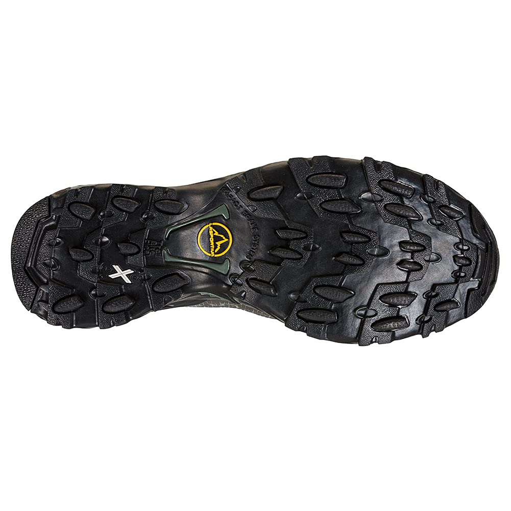 La Sportiva Mens Ultra Raptor II Mid GTX Hiking Boots, Black/Yellow, 12.5