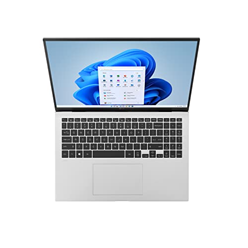 LG gram 16Z90P Laptop 16" Ultra-Lightweight, (2560 x 1600), Intel Evo 11th gen CORE i7, 16GB RAM, 1TB SSD, Windows 11 Home, 22 Hour Battery, Alexa Built-in, 2X USB-C, HDMI, USB-A - Silver