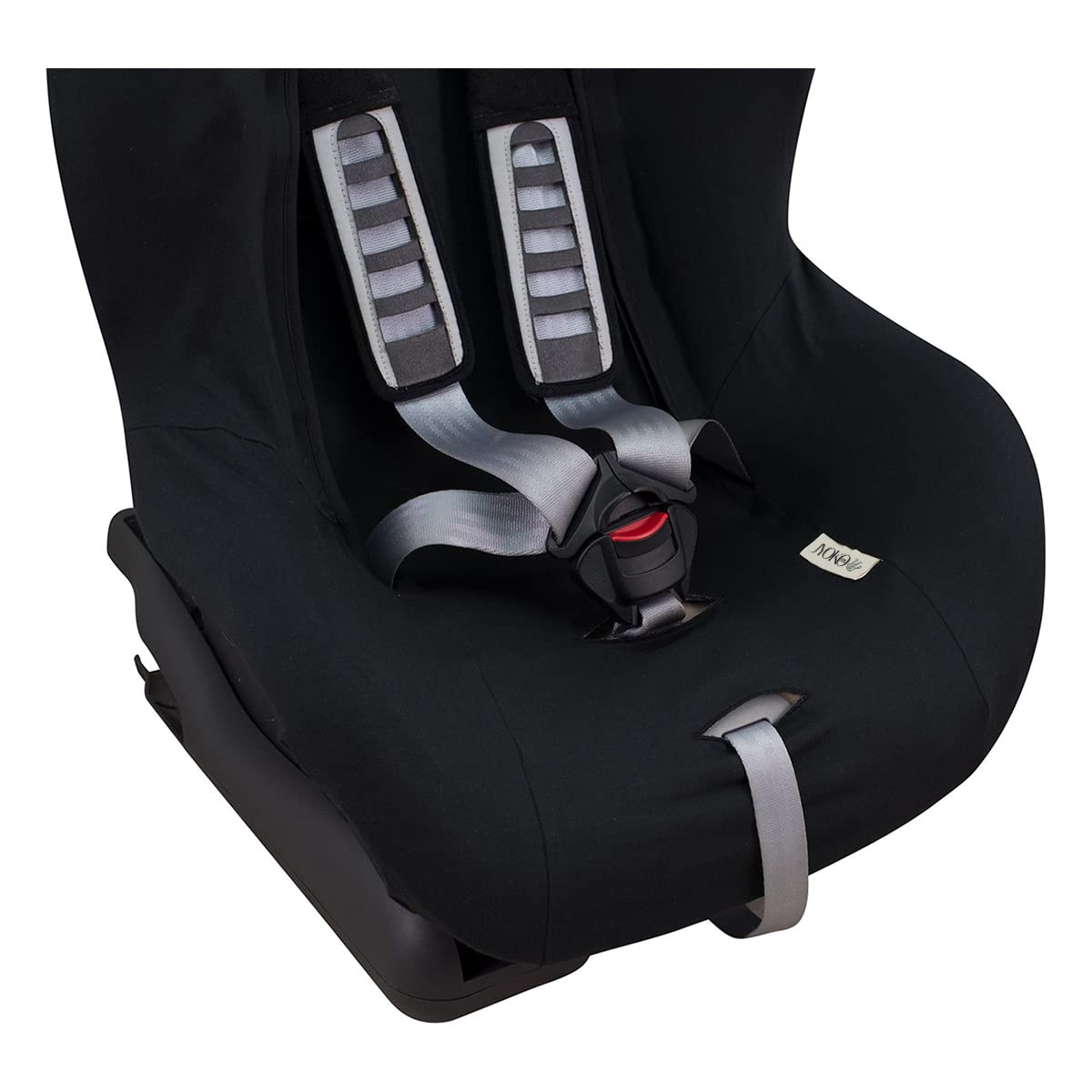 JYOKO KIDS Cover Liner Universal for Car seat Compatible with Britax, Chicco, Mico (without Head Support) (Black Series)