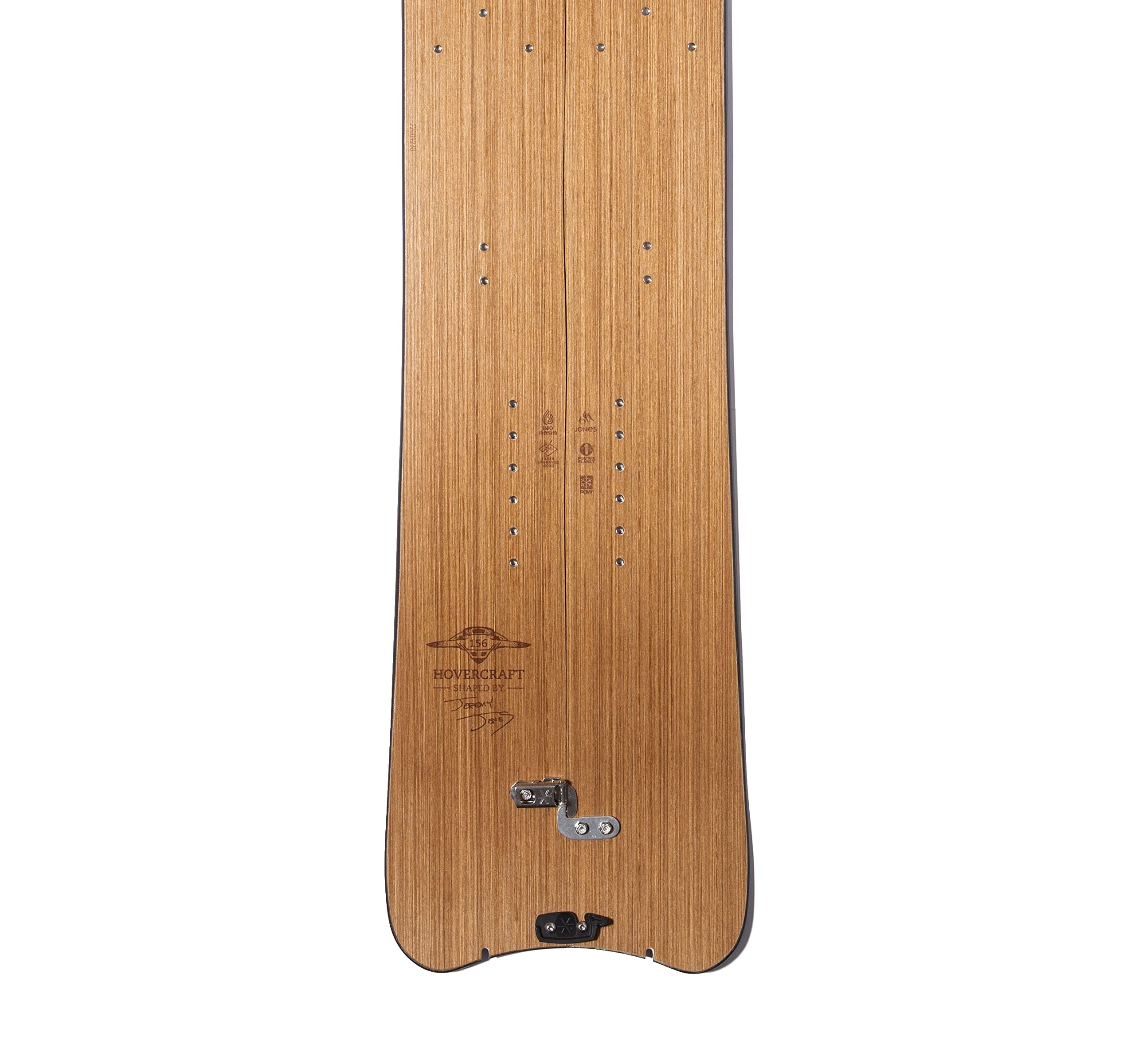JONES Snowboards Hovercraft Splitboard, Directional Freeride, Alternative Freeride, Karakoram Ultra Clips, 160cm, Big Horn Series