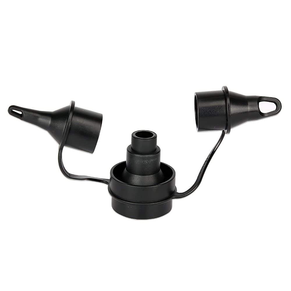 Intex Air Pump w/ 3 Nozzles (2 Pack) w/ Intex Inflatable Couch w/ Cupholders