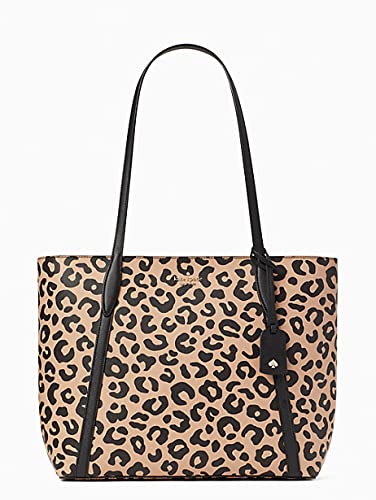 Kate Spade New York Cara Graphic Leopard Large Tote Women's Leather Handbag
