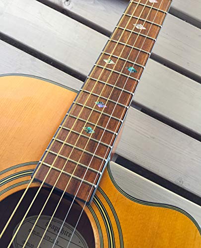 Inlaystickers Jockomo Traditional Diamond (Avalon Mix) Position Mark Guitar Bass Ukulele Inlay Sticker