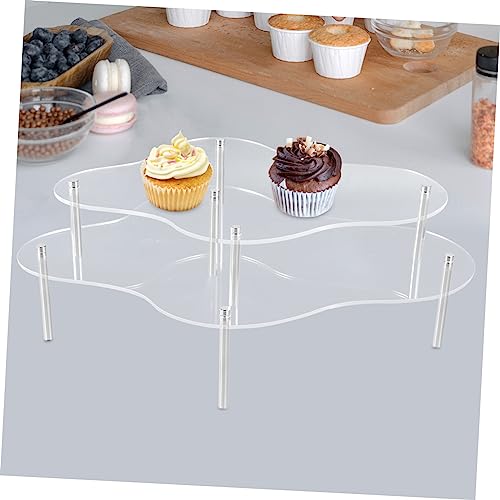 IFANLANDOR 1 Set Dessert Stands Treat Stands for Dessert Table Decorative Frame 7c Acrylic Cake