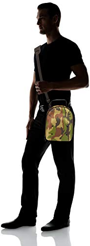 Homie Gear Hat Travel Case - 6 Cap Storage Bag | Hat Travel Case for Baseball Caps | Camouflage Print, Cap Travel Case