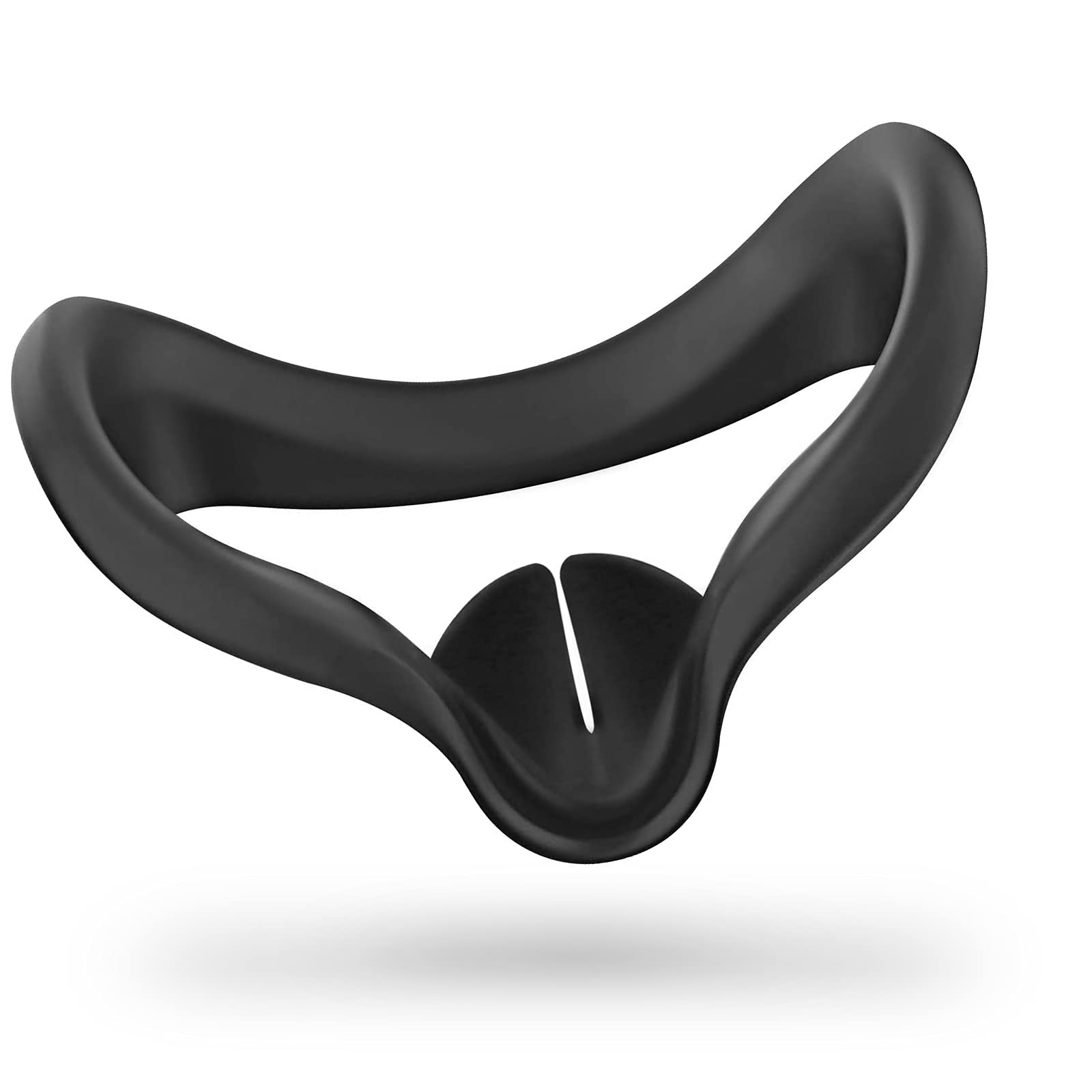 Jayol Silicone Cover for Oculus Quest 2, Sweatproof, Soft and Washable (Face Cover, Black)