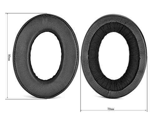 VEKEFF ZIk1.0 Ear Pads - Replacement Ear Cushion Compatible with Parrot Zik (Zik1, Zik 1.0) Wireless Headphones (Faux Leather)