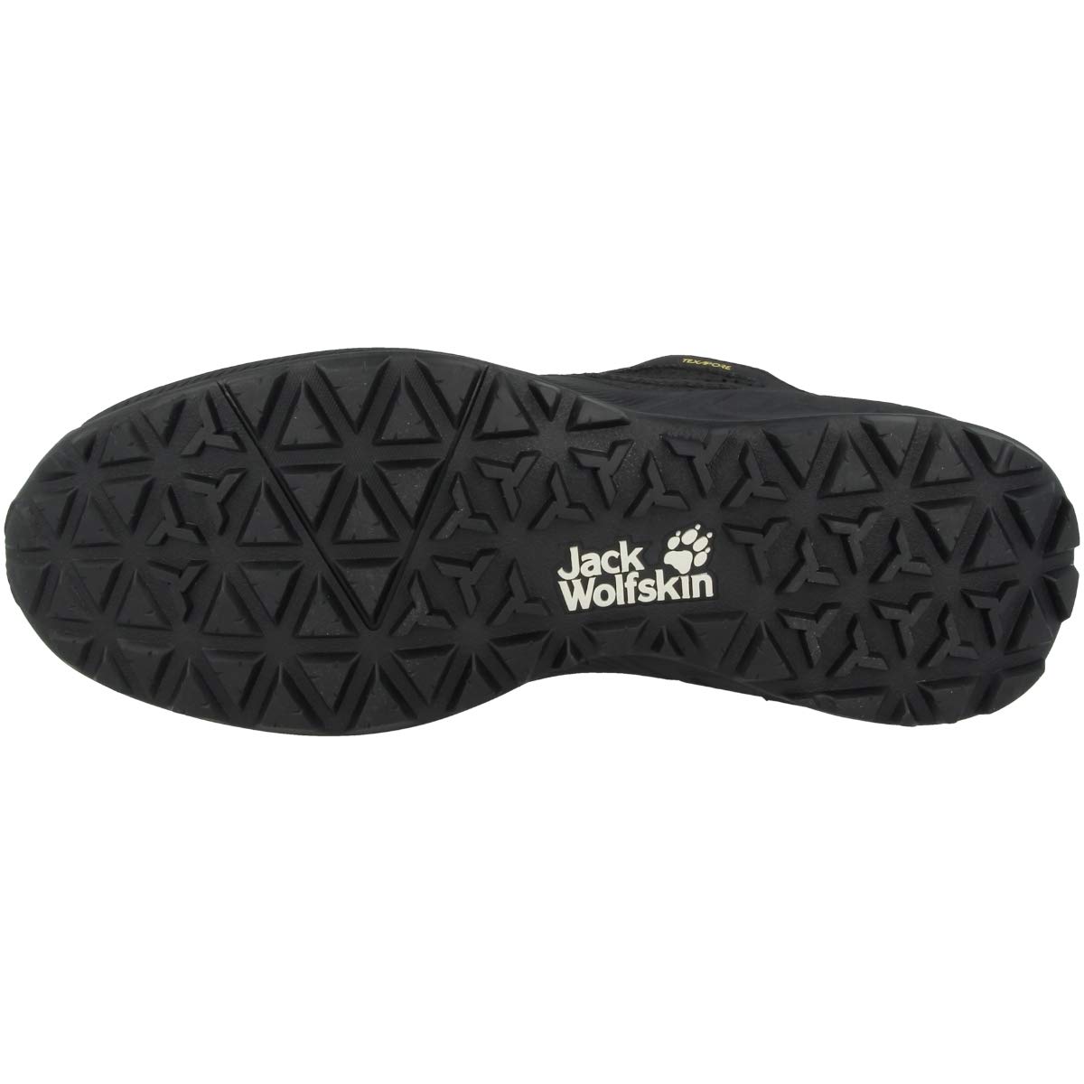 Jack Wolfskin Men's Woodland Texapore Low Hiking Shoe Boot, Black, 11