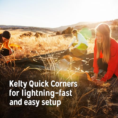 Kelty Grand Mesa 2P Backpacking Tent β 3 Season 2 Man Camping Thru Hiking Shelter, Aluminum Poles, Single Door + Vestibule, 2024 Model (2P)