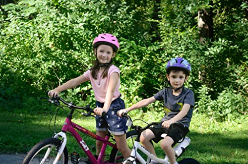 Joey Hopper Kids Bicycle with Training Wheels Pink 12 inch with Tire to Tire