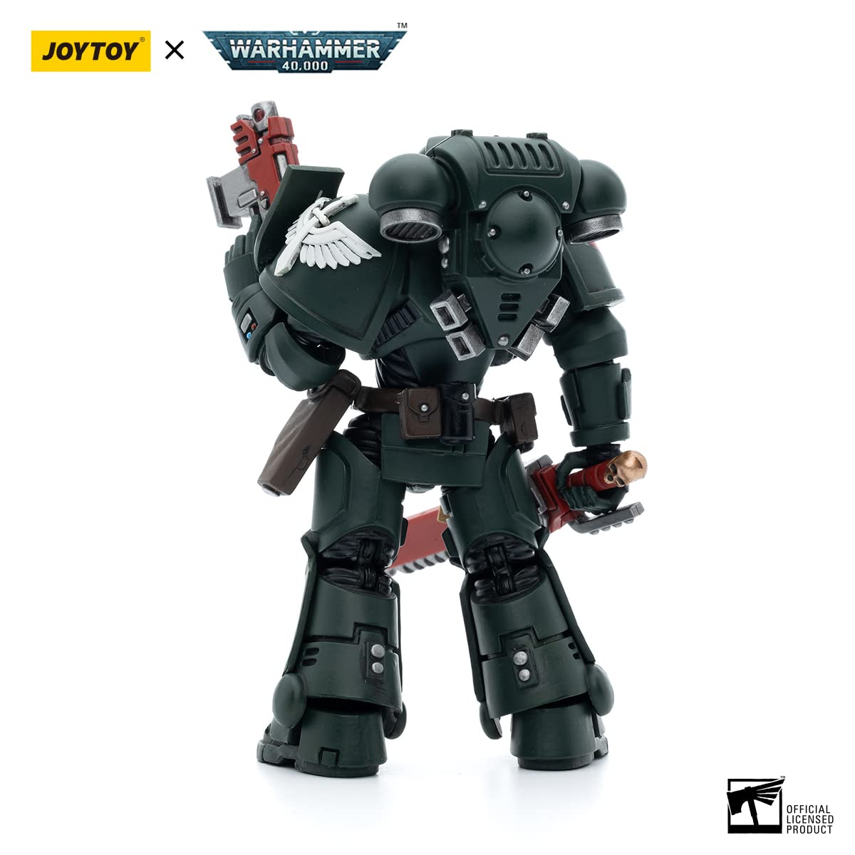 JOYTOY 1/18 Action Figures Warhammer 40K Mecha Joy Toy Figure Model Toys Dark Angels Intercessors Sergeant Rakiel