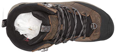 KEEN Men's Revel 4 High Polar Insulated Waterproof Snow Boot, Canteen/Black, 8.5