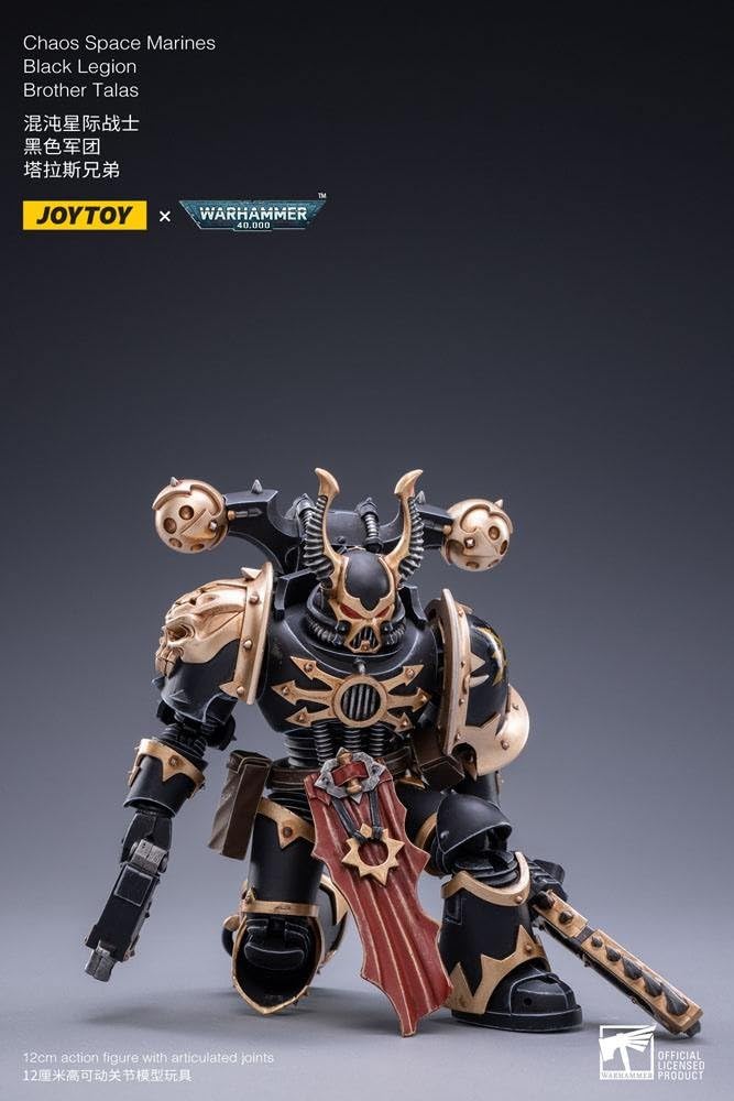 JoyToy BLOOMAGE (Beijing) TECH Warhammer 40K Brother Talas 1/18 FIG, Multicolor (FEB228602)