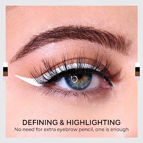 KYDA 4 IN 1 Makeup Pen, Multiuse Makeup Pen with Eyeliner Brow Highlighter, Eyebrow Contouring and Lifting, Smooth Creamy Blendable, Lasting Tinted Brow Makeup Pen, by Ownest Beauty