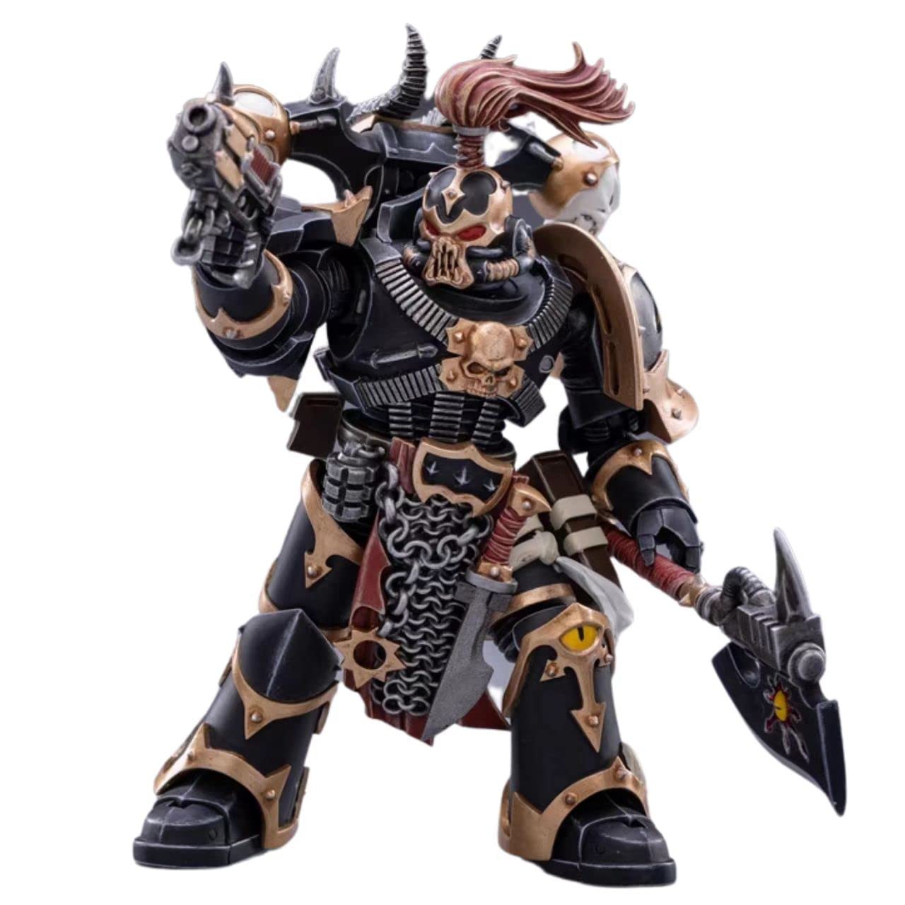 JOYTOY Warhammer 40,000 1/18 Action Figures Black Legion Narghast Collection Model