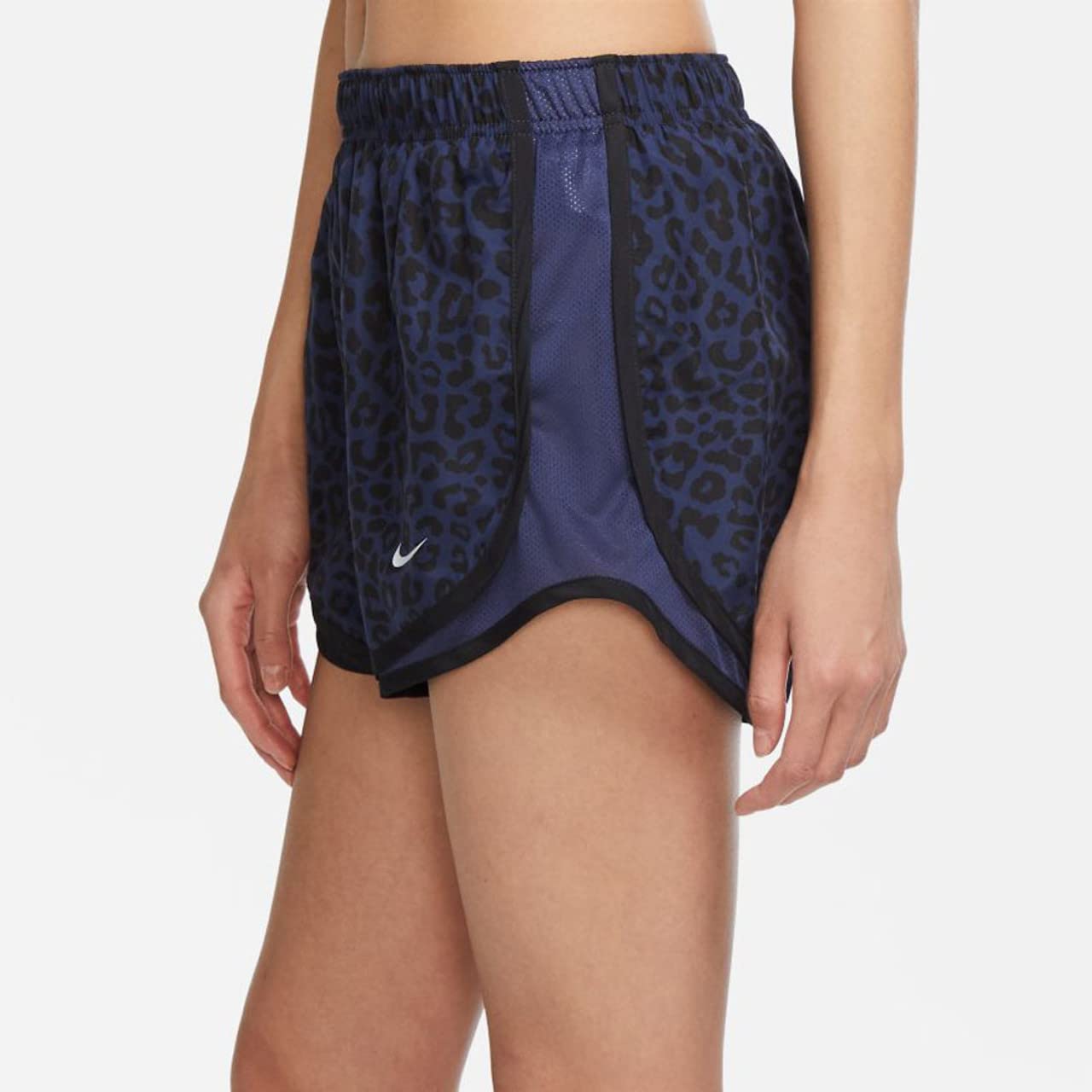 Nike Women`s Plus Size Dri-FIT Tempo Allover Print Running Shorts (O(DR1552-410)/W, 3X)