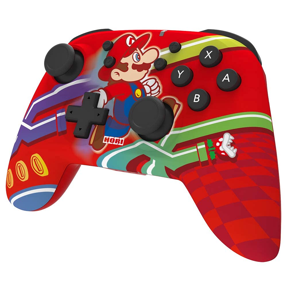 Hori Nintendo Switch Wireless HORIPAD (Super Mario) - Officially Licensed By Nintendo - Nintendo Switch (Renewed)