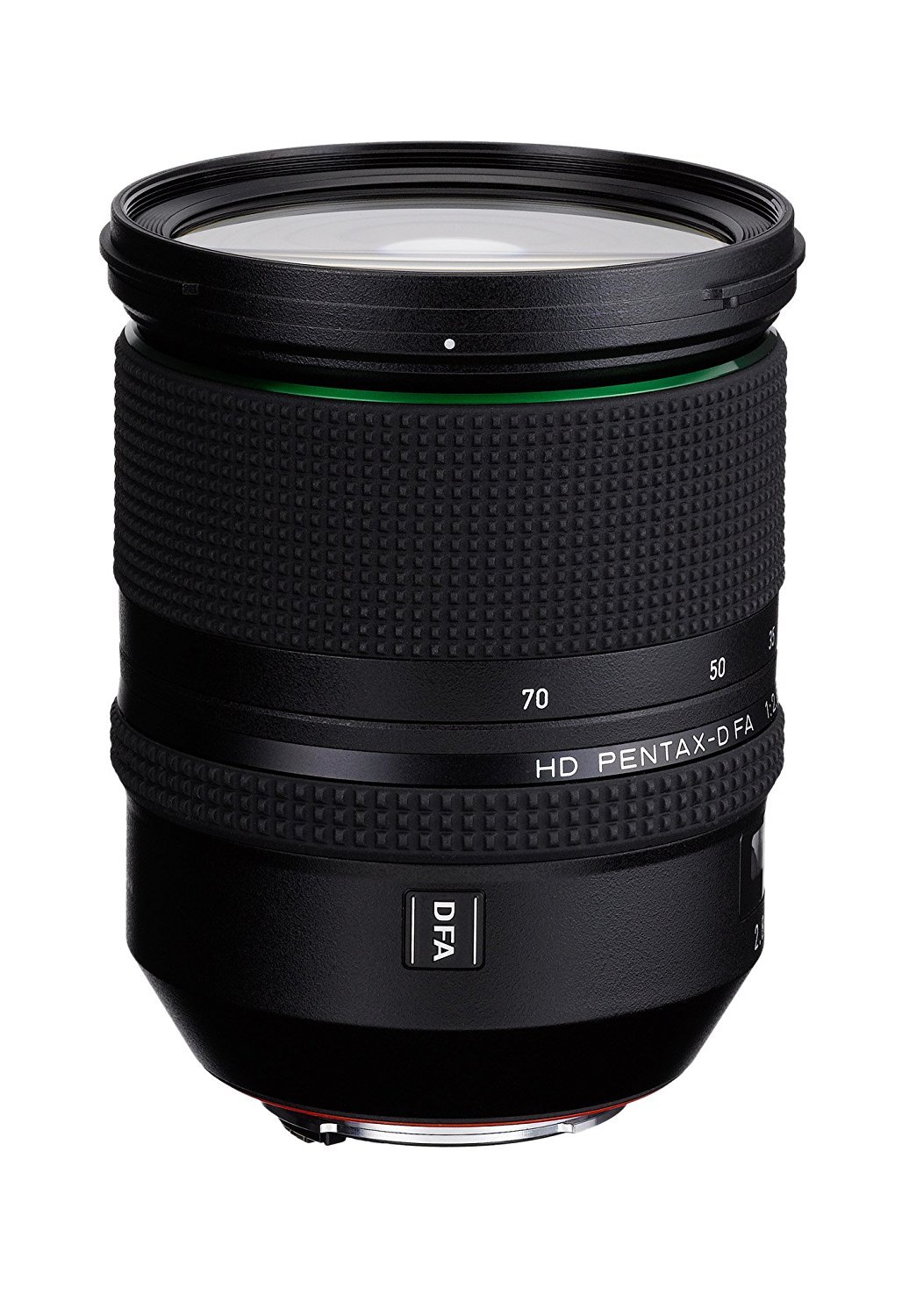 HD PENTAX-D FA 24-70mmF2.8ED SDM WR High-performance standard zoom lens 24mm ultra-wide angle Weather-resistant construction Exceptional imaging power ED Glass Aspherical lens Latest lens coating