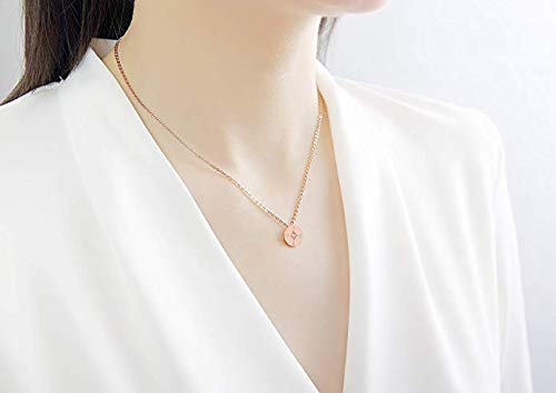 Hundred River Friendship Necklace with Meaning Compass Necklace Mountain Necklace with Message Card Gift Card (Mountain Necklace comass Necklace)