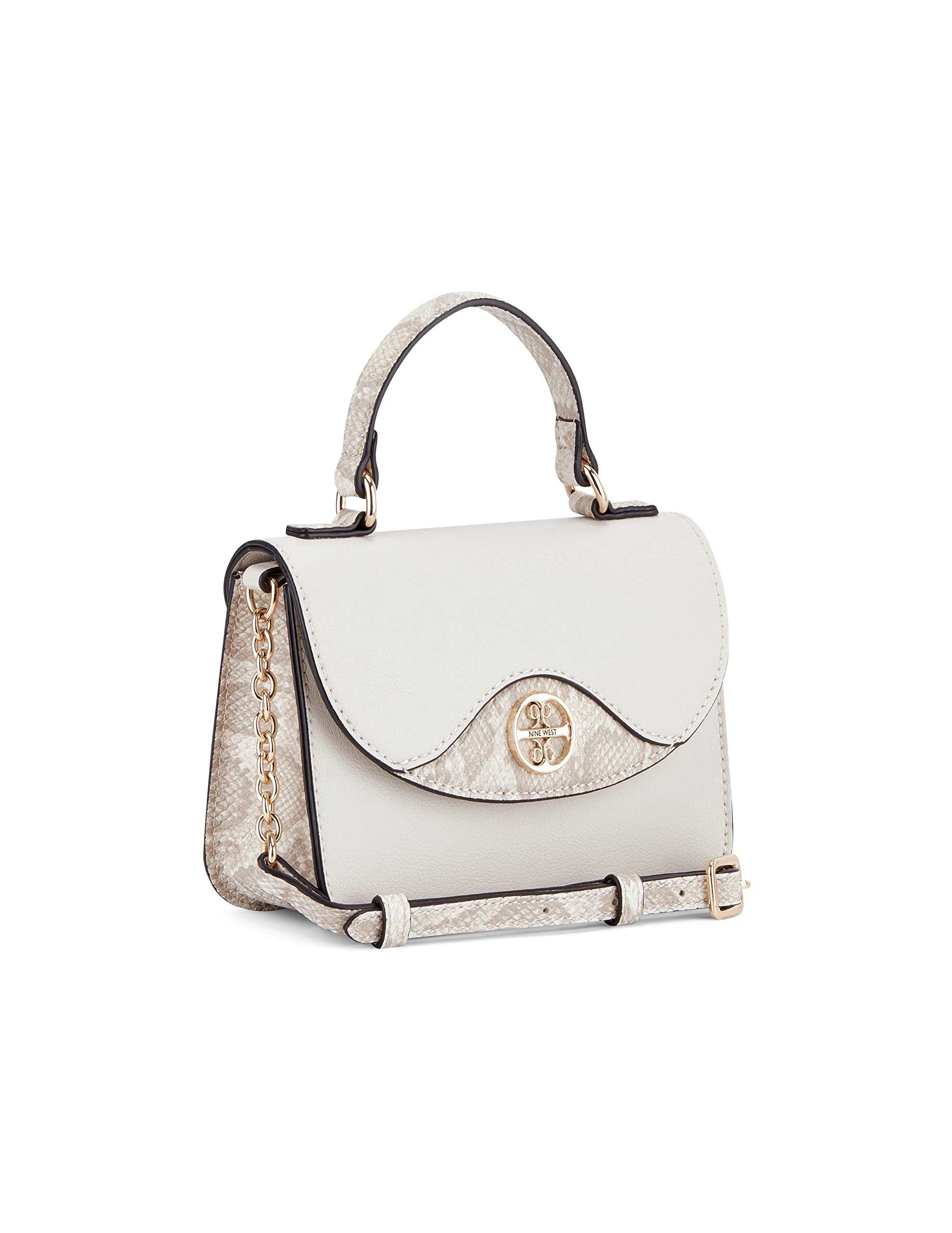 Nine West Geneva Top Handle Crossbody, Milk Multi