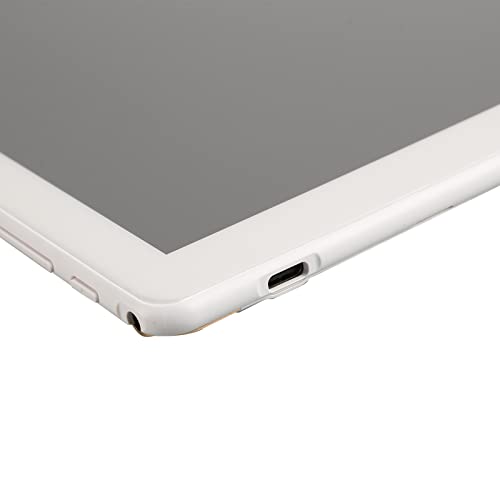 HEEPDD 4G LTE Tablet, 100-240V 64GB Support Phone Call Dual SIM Card Slot 10.1 Inch IPS LCD Screen Tablet for Work (US Plug)