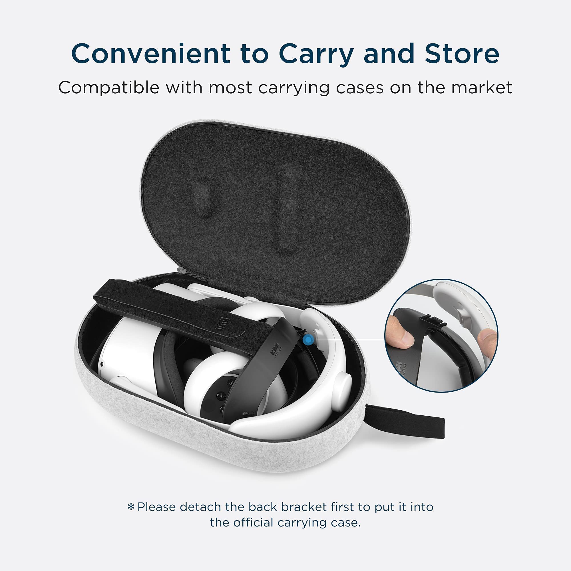 KIWI design Upgraded Elite Strap for Quest 2and Battery Strap for Quest 2