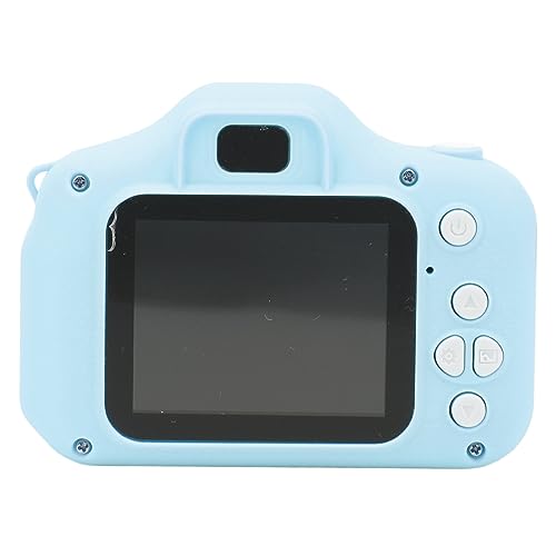 Kids Camera 2.4 Inch IPS Screen 40MP Kids Camera Clear Image with Microphone for Selfie (Sea Blue)