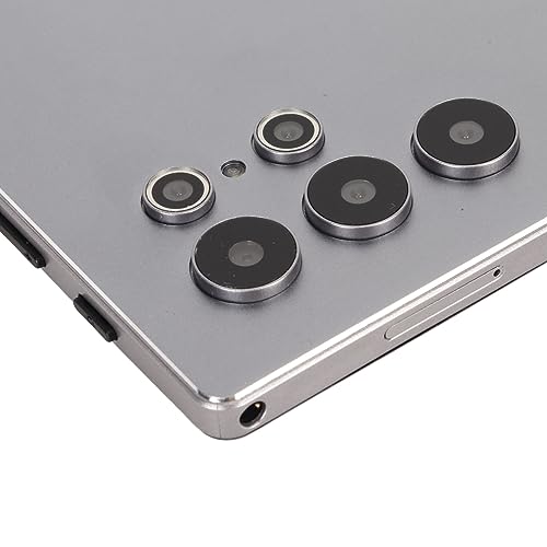 HEEPDD Tablet, Aluminum Alloy Front 8MP Rear 13MP 10.1in Tablet Octa Core 4G LTE for Entertainment (Gray)