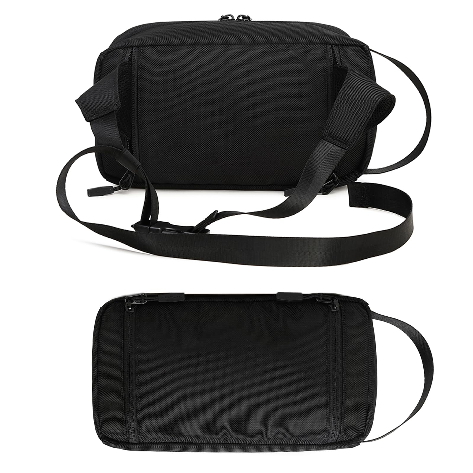 Harlang Camera Sling Bag Small DSLR Sling Pack Photography Shoulder Backpack for DJI Drone SLR Mirrorless Cameras Crossbody Handbag Bag Black