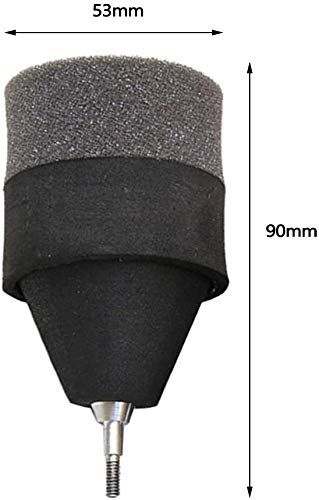 JTao-tec 6 /10pcs Soft Sponge Arrow Head Foam Shooting Arrowhead Game Practice Tips for Archery Bow CS Shooting Black (6pcs)