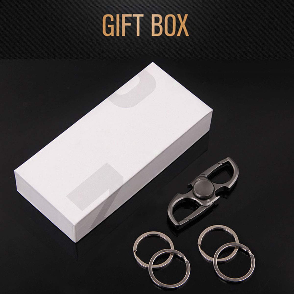 HONZIN Gold Twisted Petals Flower Crystal Rhinestones Brooch for Women with Gift Box