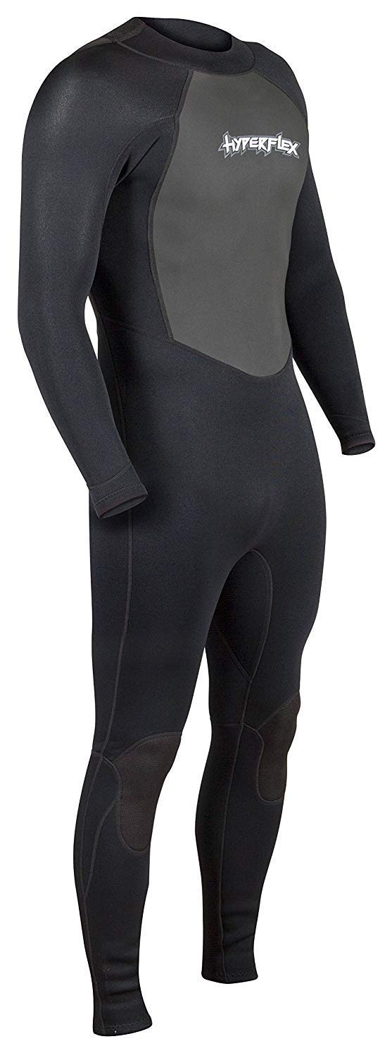 Hyperflex Access Men’s and Women’s Full Body 3mm Backzip Wetsuit - Warm 4-Way Stretch Neoprene - Adjustable Collar and Flat Lock Construction - High Performance 50+ UV SHIELD