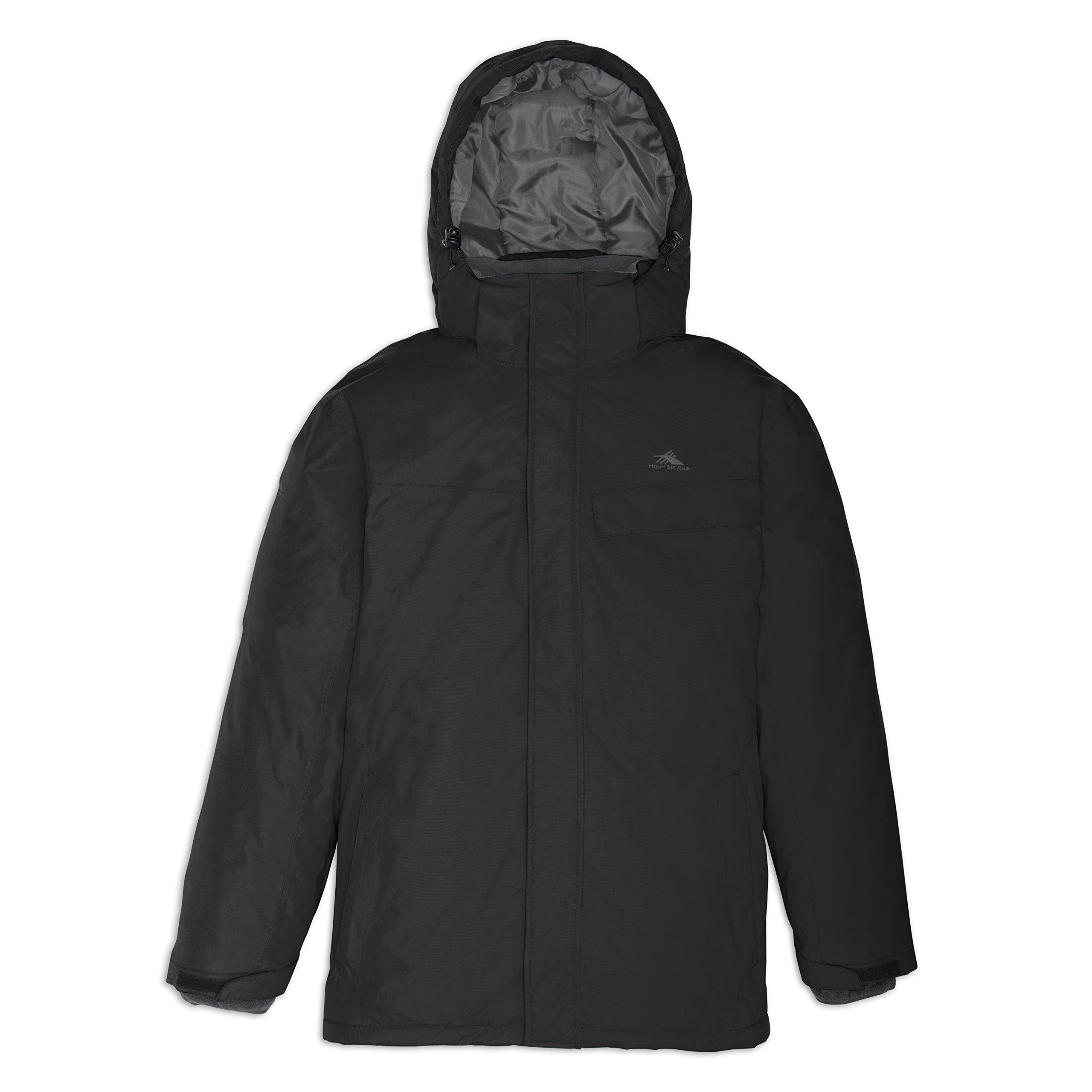 High Sierra Men's Alta Insulated Interchange Jacket, X-Large, Black