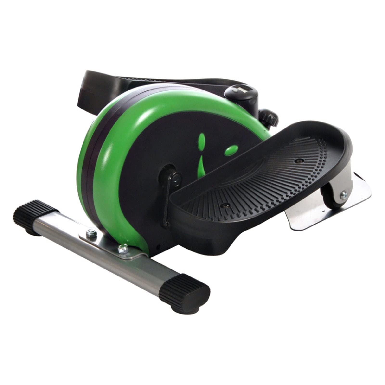 NKII Inmotion E-1000 Mini Elliptical Trainer, Adjustable Tension Resistance, 250 lb. Weight Limit, Green