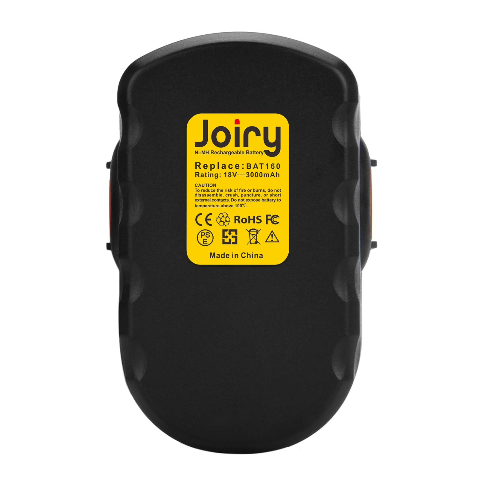 Joiry 18V Battery for Bosch BAT025 BAT026 BAT160 BAT180 BAT181 BAT189 Bosch Power Tools 3000mAh NiMH Replacement Battery (1 Pack)