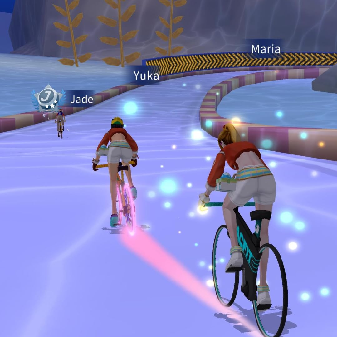 Jacfit Jbike Exercise Bike Sensor, Free Multiplayer Online Indoor Cycling Workout.